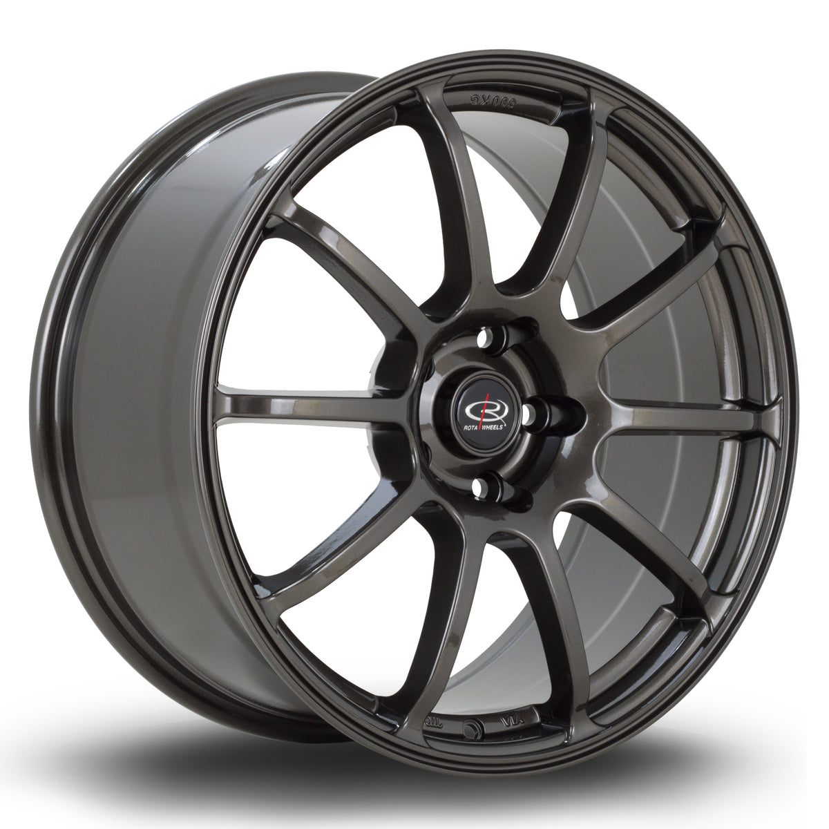 Rota Force2 120mm Gunmetal – Premier Wheels UK Online