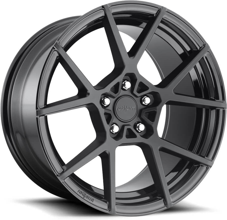 Rotiform Matt Black 19 inch alloy wheels – Premier Wheels UK Online